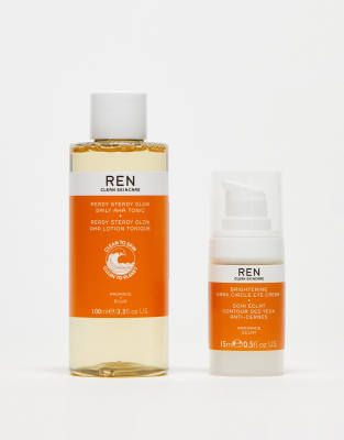 REN Clean Skincare Energise & Brighten Bundle - 25% Saving | ASOS