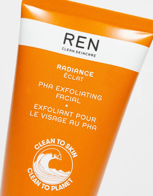 REN Radiance PHA Exfoliating Facial 1.69 fl oz | ASOS