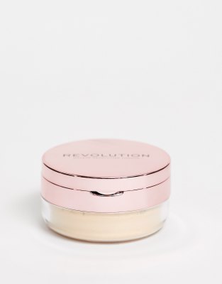Revolution Conceal & Fix Setting Powder Medium Beige | ASOS