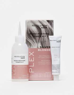 Revolution Haircare Plex Bond Restore Toner Kit - Silver | ASOS
