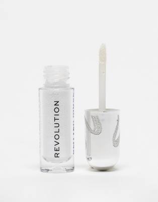Revolution Metallic Muse Glitter Muse Silver | ASOS