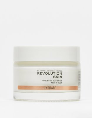 Revolution Skincare - Moisturizer met hyaluronzuur en SPF 30: 50ml | ASOS