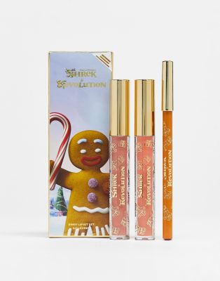 Revolution X Shrek Gingy Lip Kit-multi | ModeSens