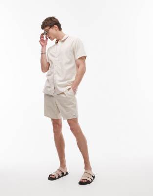 Rhythm linen beach set in cream | ASOS