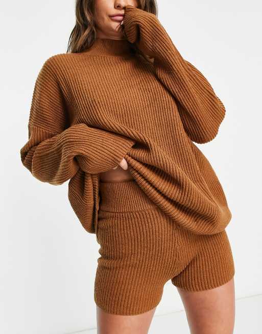 Rhythm - Pull classique d'ensemble en maille - Marron | ASOS
