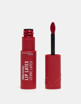 Rimmel Thrillseeker Lip Latex - 400 Rimmel Red | ASOS