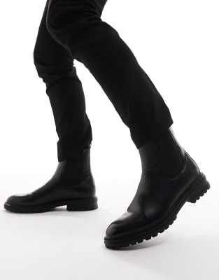 River Island chelsea boots in black | ASOS
