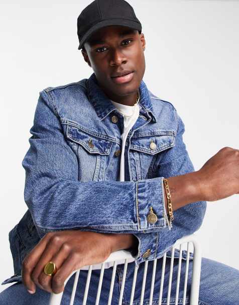 Men's Denim Jackets | Oversized Jackets & Vests | ASOS