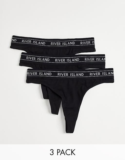 River Island – Core – Tangas in Schwarz im 3er-Pack | ASOS River Island – Core – Tangas in Schwarz im 3er-Pack | ASOS