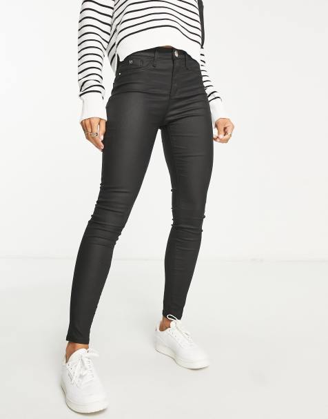Coated jeans til damer| Coated bukser | ASOS