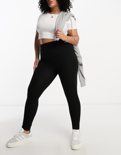 River Island Plus - Legging taille haute - Noir | ASOS