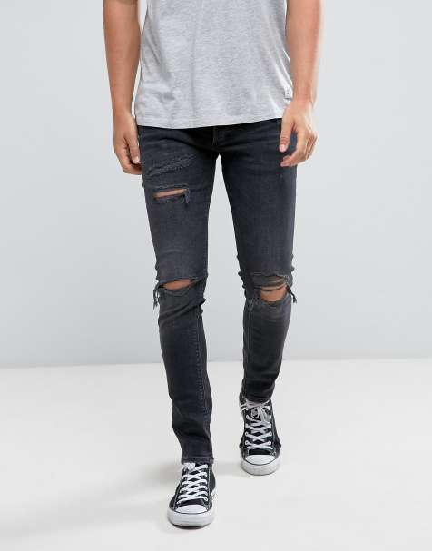 Ripped Jeans for Men | Men's Black & Skinny Ripped Jeans | ASOS