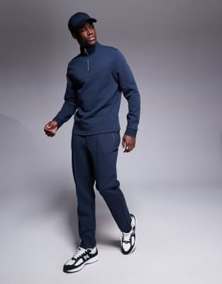 River Island smart set in navy | ASOS