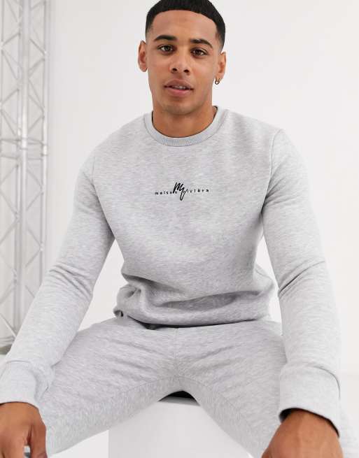 River Island sweat in grey | ASOS