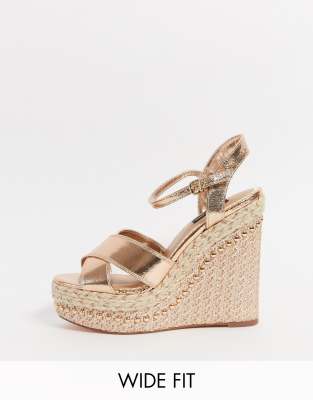 River island wedges store