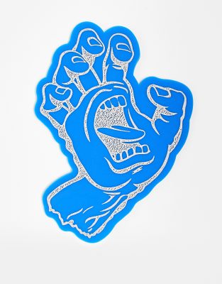 Santa Cruz screaming foam hand in blue | ASOS