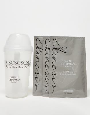 Sarah Chapman Instant Miracle Setting Mask 4-Pack + Shaker | ASOS
