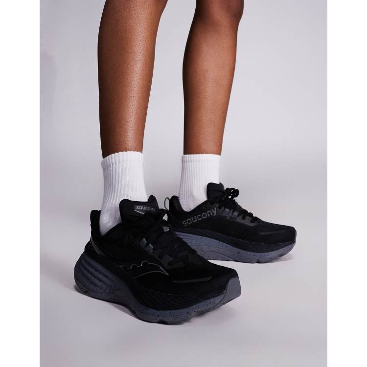 Saucony hurricane womens black store