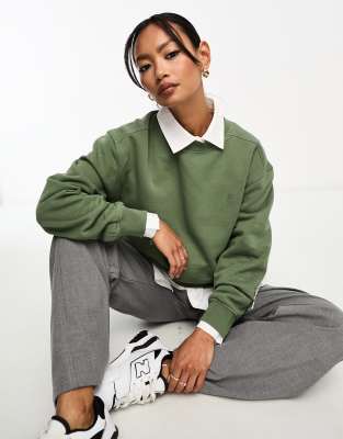 Scalpers – Fade – Basic-Pullover in Khaki | ASOS