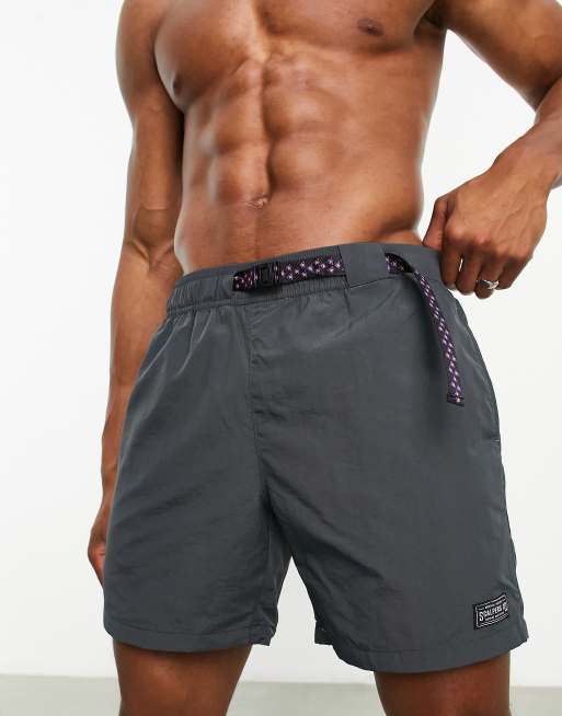 Scalpers - Free - Maillot de bain - Gris foncé | ASOS