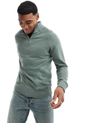 Scalpers neat sweater in dark green | ASOS