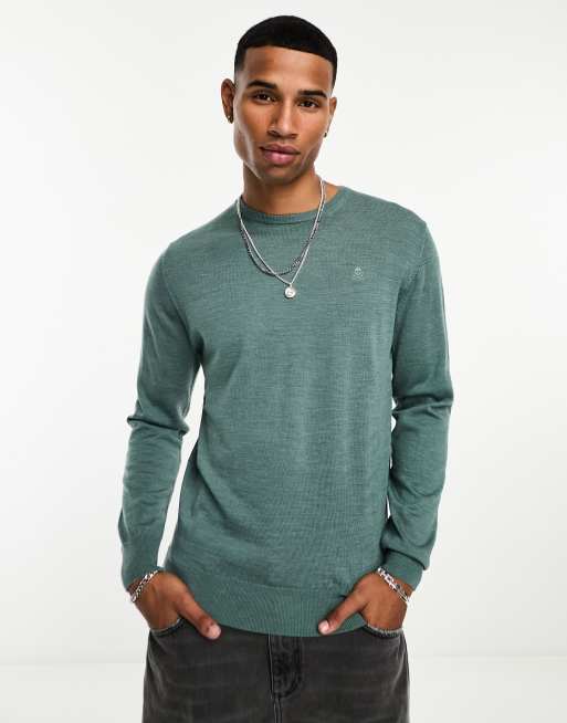 Scalpers - Pull classique à col rond - Vert | ASOS