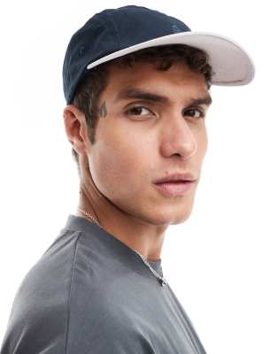 Scalpers skull panel cap in navy | ASOS