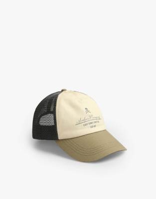 Scalpers – Trucker-Kappe in Khaki | ASOS