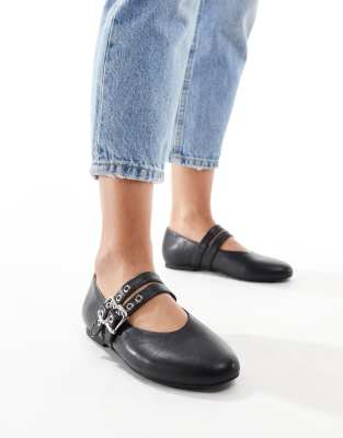 schuh – Livy – Schuhe im Mary-Jane-Design in Schwarz | ASOS