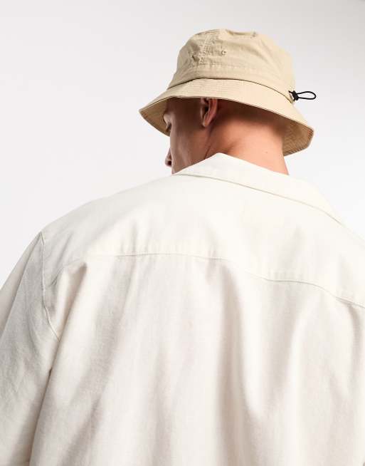 Selected bucket hat in beige | ASOS