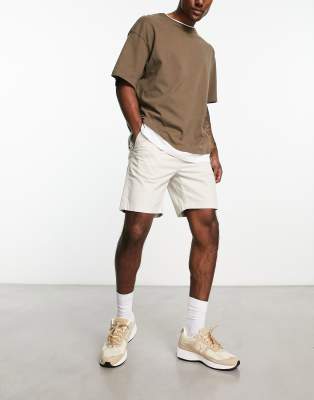 Selected Homme chino short in beige | ASOS