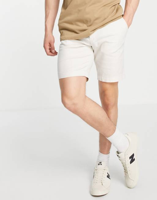 Selected Homme - Short en lin - Beige | ASOS