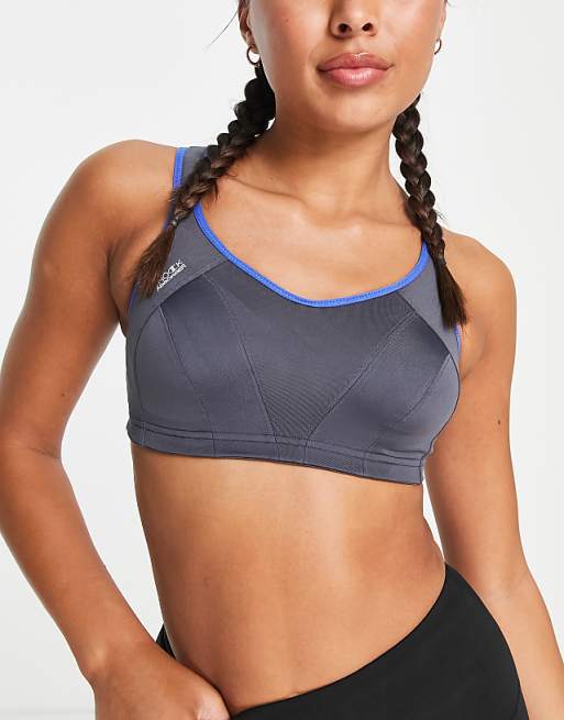 Shock Absorber Active Multi extreme high support sports bra in grey | ASOS Shock Absorber Active Multi extreme high support sports bra in grey | ASOS