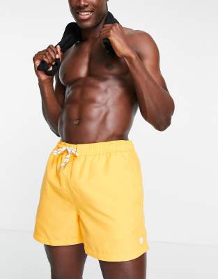 Shorts de baño naranjas de New Look | ASOS