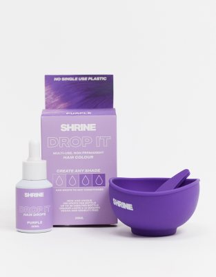 Shrine Drop It Hair Dye - Purple | ASOS