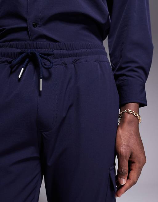 Sixth June pull on cargo pants in navy - part of a set | ASOS Sixth June pull on cargo pants in navy - part of a set | ASOS