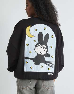 Skinnydip london miffy witch sweatshirt in black | ASOS