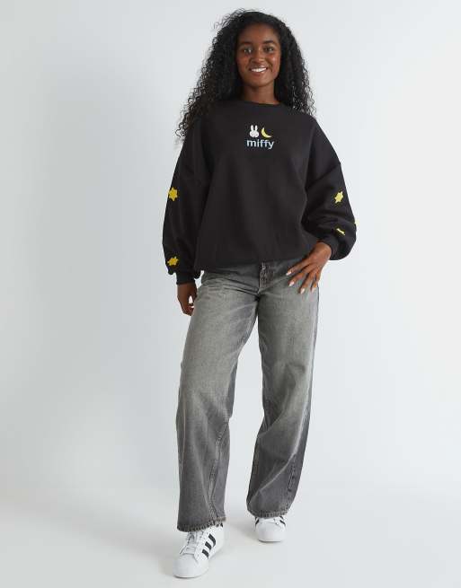 Skinnydip london miffy witch sweatshirt in black | ASOS