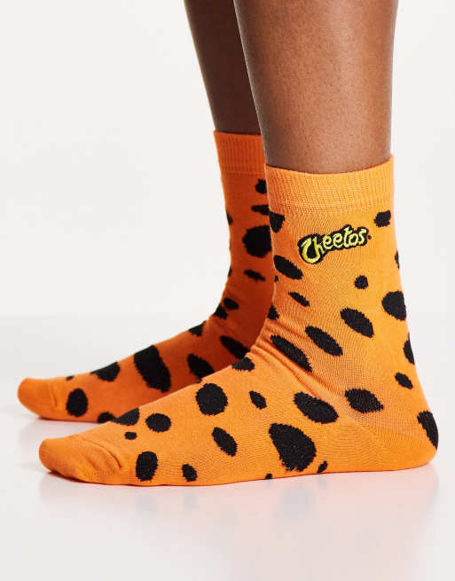 Cheeto Socks
