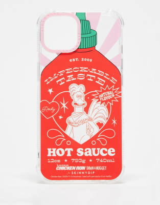 Skinnydip x Chicken Run hot sauce phone case | ASOS
