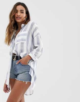 Skylar Rose oversized boyfriend shirt | ASOS