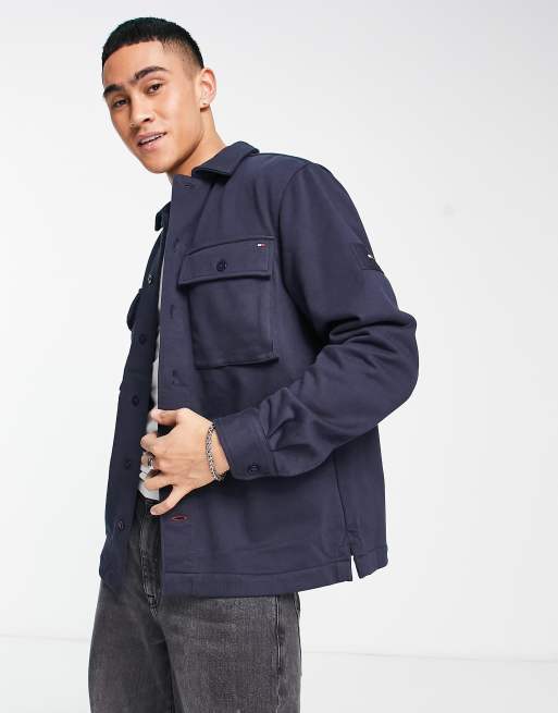 Sobrecamisa Azul Marino Utilitaria De Tommy Hilfiger Asos