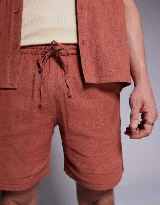 South Beach beach short in rust - part of a set | ASOS