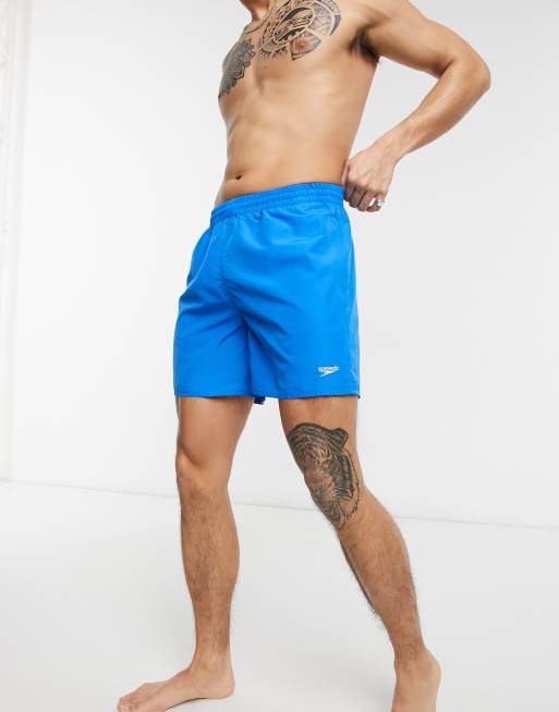 Speedo 16 inch watershort in blue | ASOS