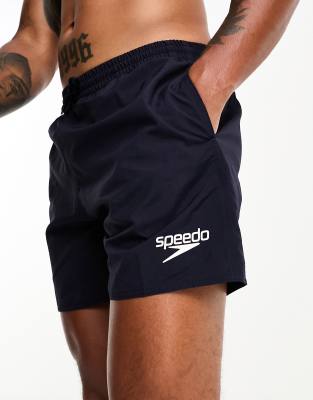 Speedo essentials 16"" watershorts in navy | ASOS