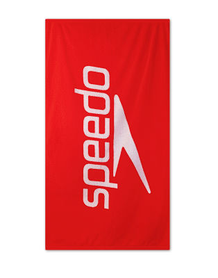 Speedo Logo towel in red | ASOS