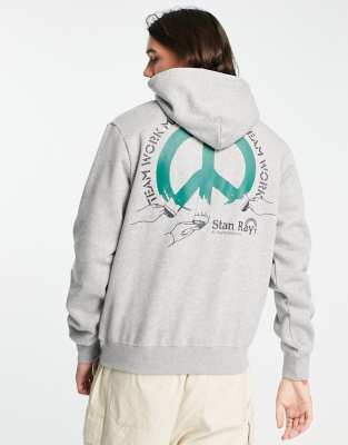 Stan Ray dreamworks hoodie in grey | ASOS