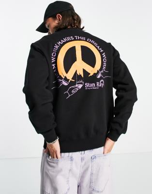 Stan Ray dreamworks sweatshirt in black | ASOS