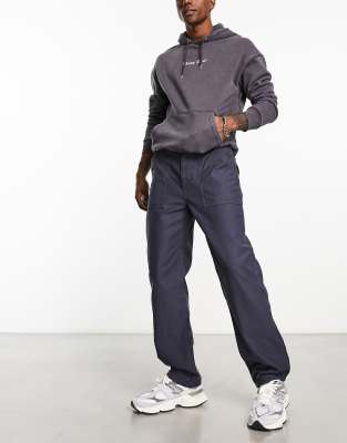 Stan Ray fat trousers in navy | ASOS