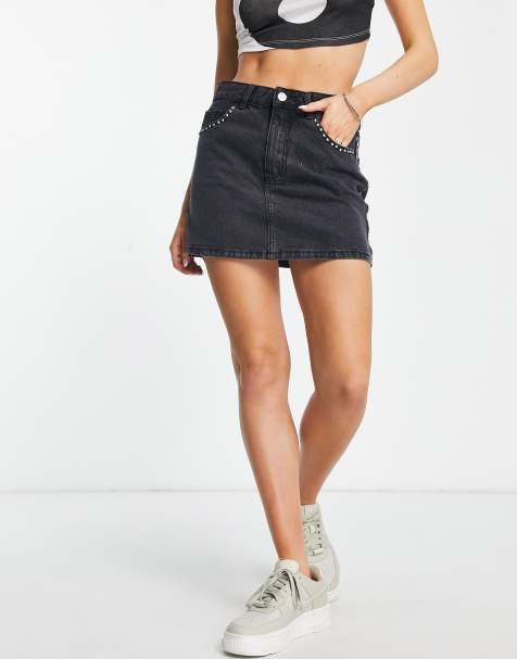 Mini Rokken in de Sale | Denim & Geruite Mini Rokken in de Sale | ASOS